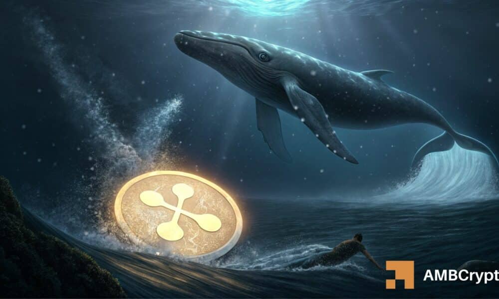 XRP whales unload 900K tokens - Is this the start of a deeper sell-off ...
