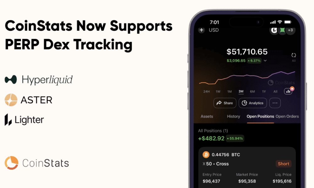 CoinStats Expands Perpetual DEX Tracking with Aster, Hyperliquid, and ...
