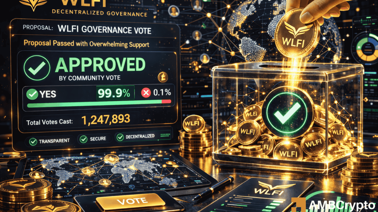 WLFI governance overhaul approved as community vote passes with 99% ...